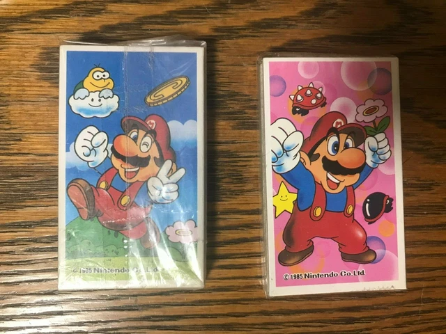 NINTENDO SUPER MARIO Brothers Menko card Retro Vintage Very Rare 12 £ ...