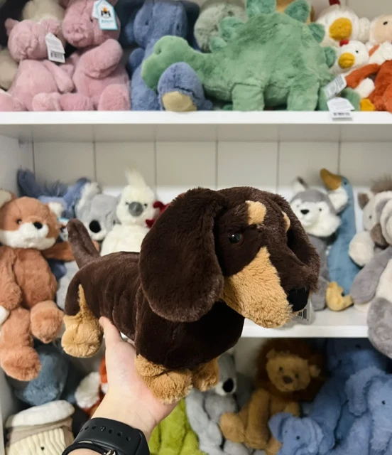 JELLYCAT OTTO SAUSAGE Dog 19cm Little Toys Christmas Gift New w/Tags ...