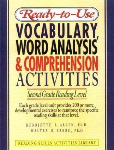 READY-TO-USE VOCABULARY, WORD Analysis & Comprehension Activities ...