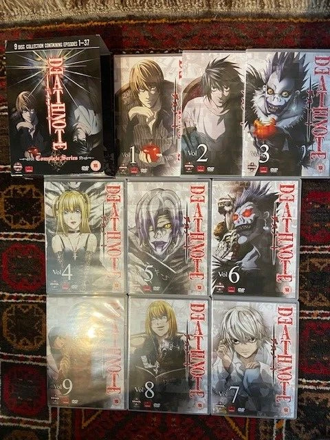 DEATH NOTE - The Complete Series (Box Set) (DVD, 2009) EUR 23,39 ...