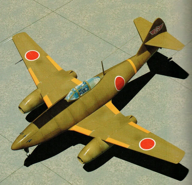 LATE WAR JAPANESE JETS ROCKETS X-Planes GAKKEN 56 Superb Illustrations ...
