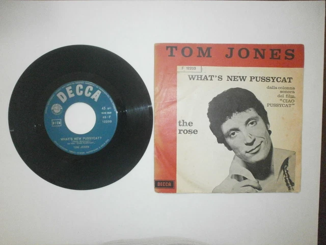207 45 GIRI Tom Jones - What's New Pussycat 1965 F12203 Italy Cvcc EUR ...
