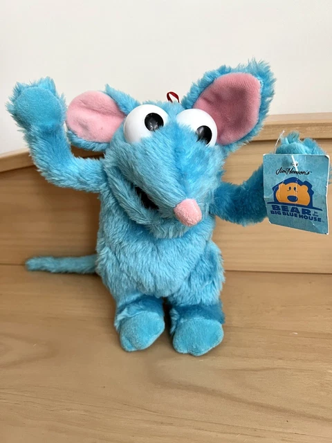Bear In Big Blue House Peluche Tutter Mouse Giocattolo Morbido Nanco