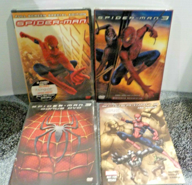 TROIS DVD SPIDERMAN, Spiderman 3, Spiderman 3 DVD bonus & guide des ...