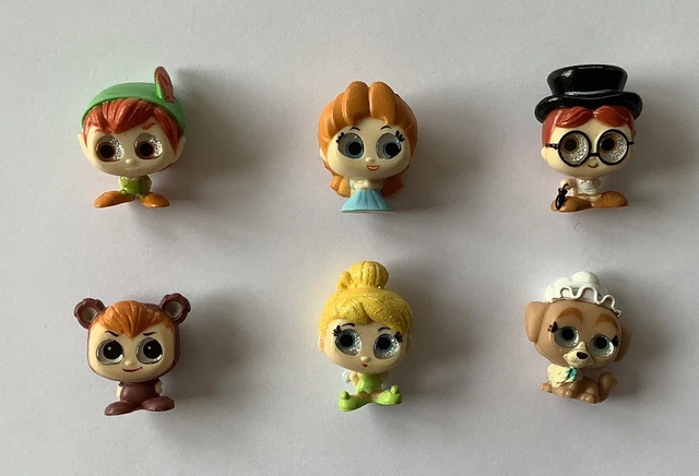 DISNEY DOORABLES SERIES 1 Peter Pan Collection All 6 Figures RARE! £10. ...