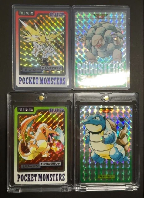 CHARIZARD CARDDASS 1996 Pocket Monsters Pokémon Japonais Bandai # 6 NM ...