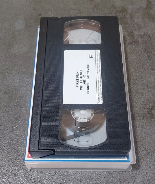 FIRST FUN WITH French Vhs - Usborne Video - Tempo / Childrens £4.00 ...
