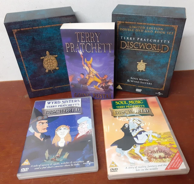 TERRY PRATCHETT'S DISCWORLD Limited Edition Inc Book (DVD, 2005, 2-Disc ...