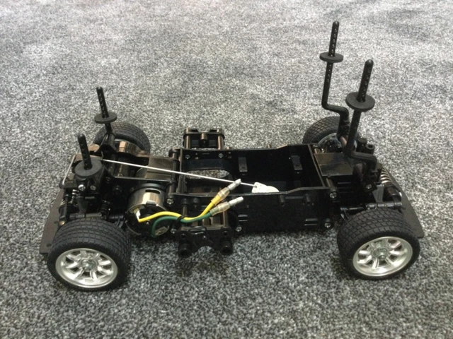 TAMIYA RC VINTAGE Rover Mini Cooper Monte Carlo Rolling Chassis M01 ...