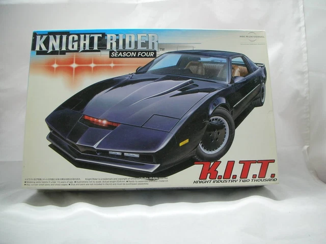 1/24 AOSHIMA KNIGHT RIDER PROTOTYPE KITT (SEASON FOUR) + Scanner Unit ...