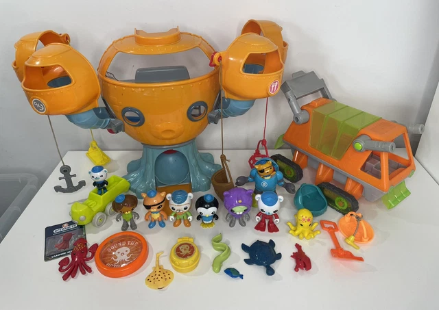 OCTONAUTS OCTOPOD PLAYSET with Gup T Bundle 6 Figures And Magazine Toys ...