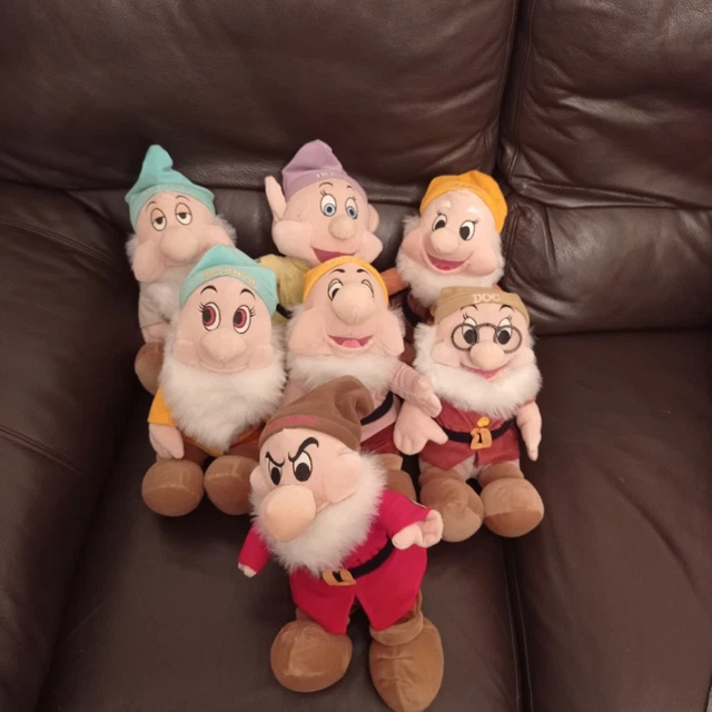 OFFICIAL DISNEY 40CM Seven Dwarfs Plush Soft Toys £52.72 - PicClick UK