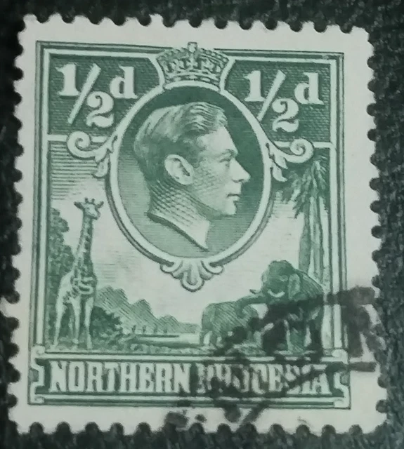 NORTHERN RHODESIA KING George V1 Early Issue fine used ½d stamp £1.00 ...