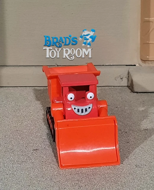 BOB THE BUILDER Muck Red Bulldozer Diecast Vehicle Figure Learning ...
