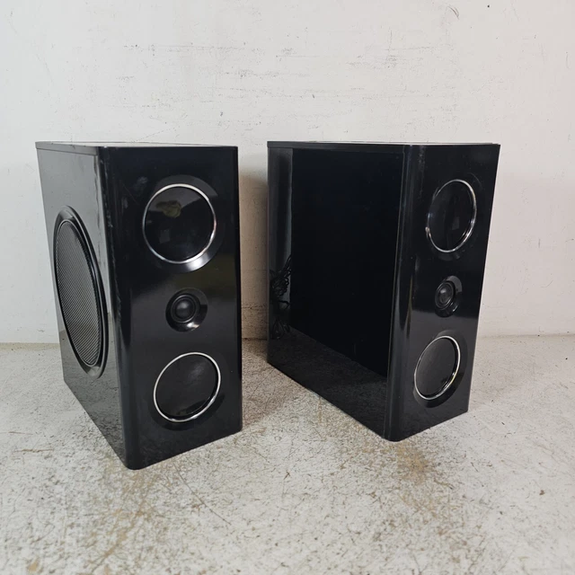 LG FAS163F BOOKSHELF Stereo 4-way Speakers With Built-in Subwoofers ...