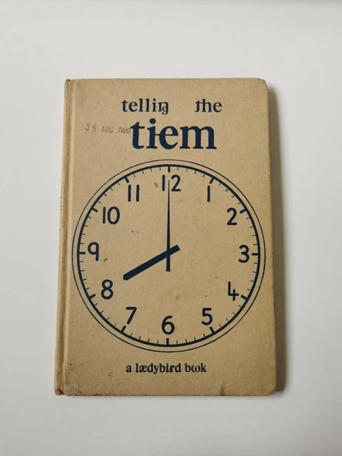 LADYBIRD BOOK TELLING The Tiem Ita £95.00 - PicClick UK