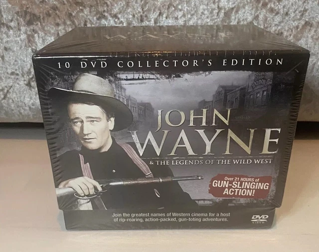 NEW JOHN WAYNE & The Legends Of The Wild West 10 DVD Collectors Edition ...