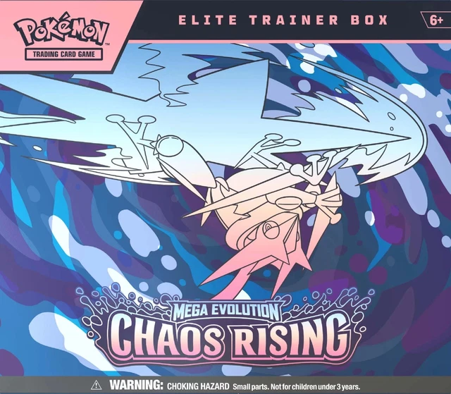 POKÉMON TCG CHAOS Rising Elite Trainer Box ETB Same day shipping £80.74 ...