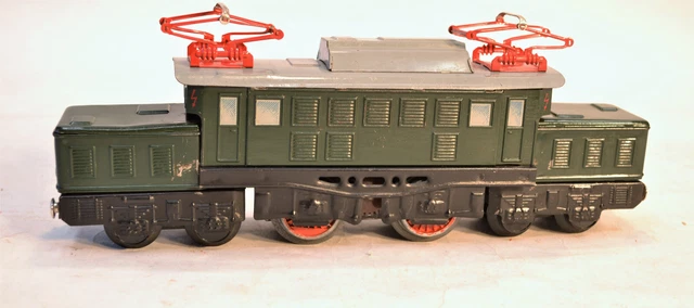 RARE DISTLER (JDN) 0 gauge Freight train set with E 94 crocodile ...