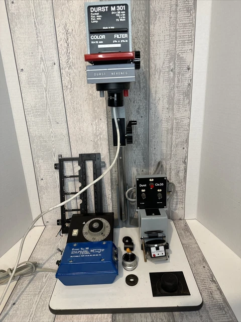 DURST M301ENLARGER WITH CLS35 Colour & TRA35 Transformer, Minolta Lens + Accs £159.99 - PicClick UK