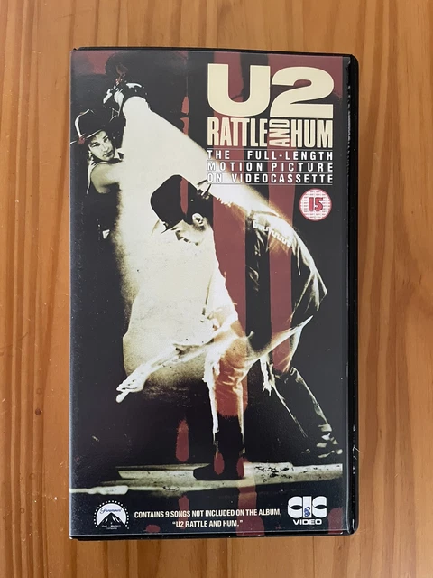 U2 RATTLE AND Hum VHS video tape £2.50 - PicClick UK