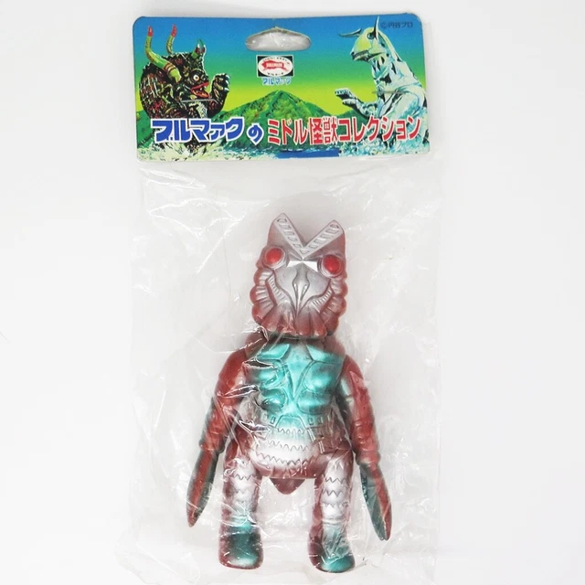 ULTRAMAN ALIEN BALTAN Bullmark B-Club 2000 Sofubi Kaiju Japanese Toy ...