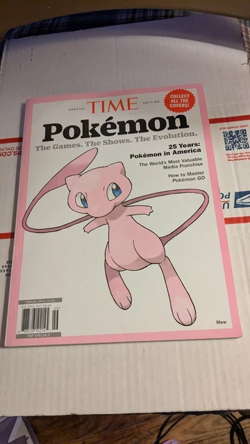 25 YEARS OF POKEMON IN AMERICA TIME MAGAZINE SPECIAL EDITION 2024 MEW ...
