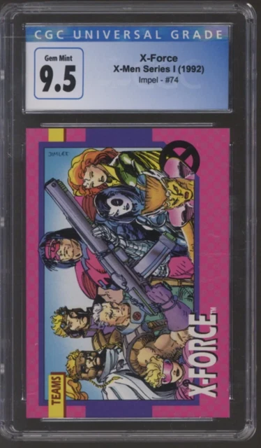 1992 X-FORCE X-MEN Serie I Impel #74 CGC 9.5 *4132377072* EUR 46,65 ...