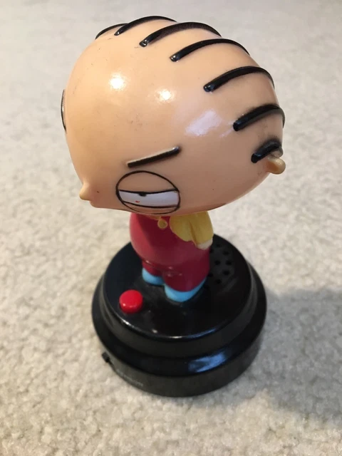 FAMILY GUY STEWIE Cartoon Talking Figure 5" Tall Motion Sensor Button ...
