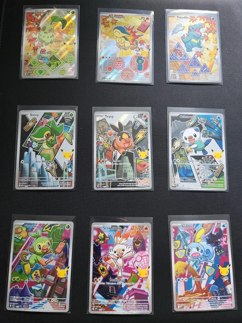 POKÉMON TCG FIRST Partner Illustration Collection Series 2 Full Set (9 ...