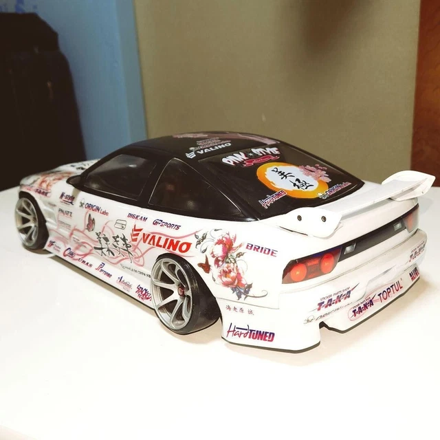 PANDORA 1/10 NISSAN Sileighty Takagi Miki Sticker RC Radio Control Car ...