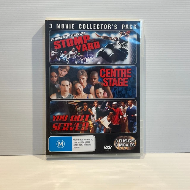 STOMP YARD / Centre Stage / You Got Served (DVD, 2008, 3-Disc Set) £2. ...