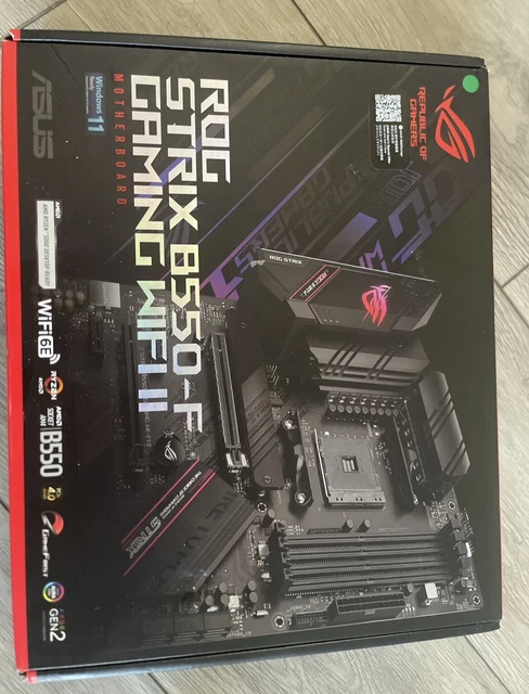 ASUS ROG STRIX B550-F WiFi 2 Gaming Motherboard £100.00 - PicClick UK
