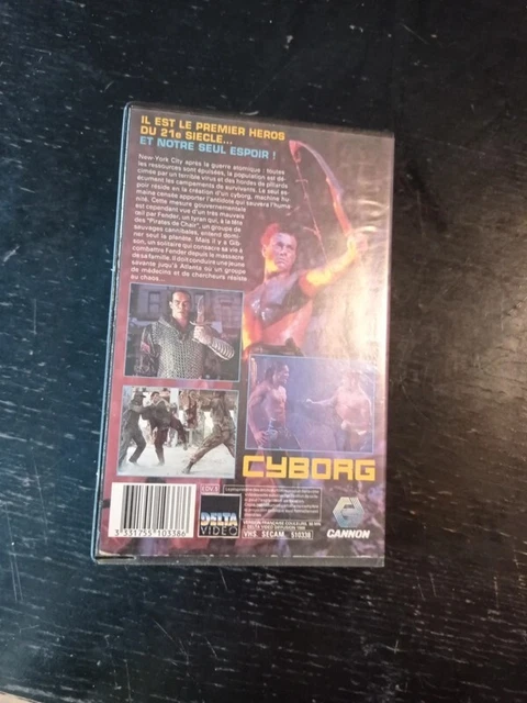 CASSETTE VHS CYBORG jean Claude Van damme EUR 8,90 - PicClick FR