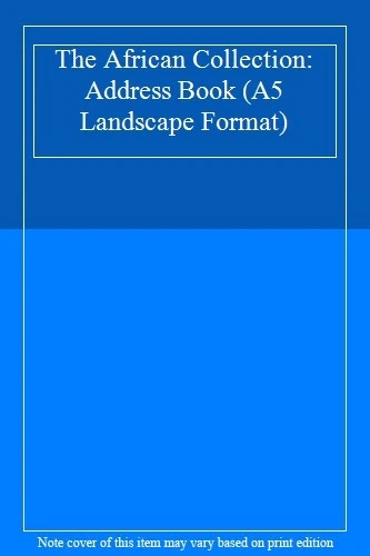 THE AFRICAN COLLECTION: Address Book (A5 Landscape Format), £8.91 ...