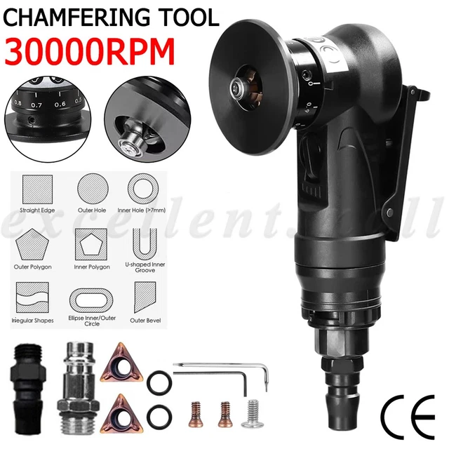 AIR CHAMFER TRIMMING Mini Chamfering Pneumatic Beveling Machine ...