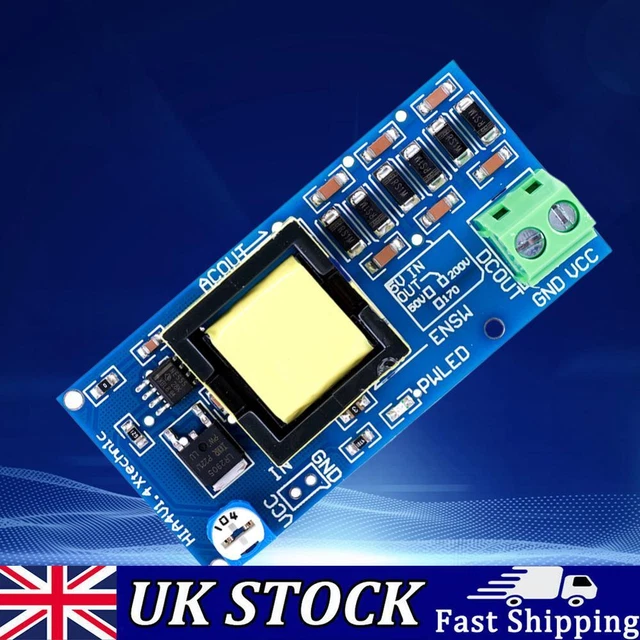 HIGH VOLTAGE DC-DC Step Up Module Adjustable Power DC-DC Boost Power ...