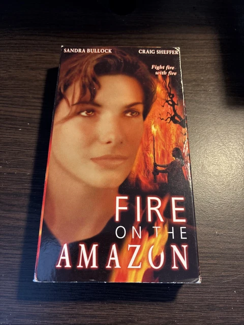 FIRE ON THE Amazon (1993) VHS - Sandra Bullock, Craig Sheffer £5.73 ...