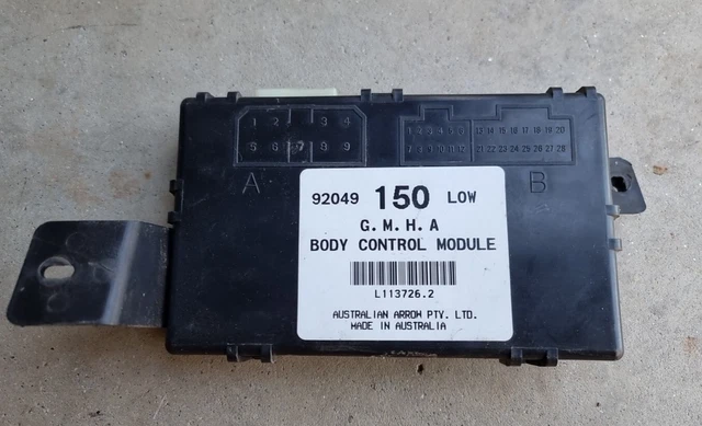 HOLDEN COMMODORE VS Ute Bcm Body Control Module 92049150 Low $200.00 ...