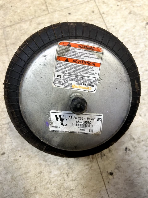 WATSON & CHALIN AS0058C Lift Air Spring For 20 K Lift Axle $171.14 ...