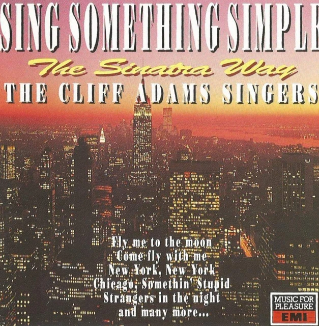 CLIFF SINGERS ADAMS Sing Something Simple The Sinatra Way (CD) EUR 26 ...