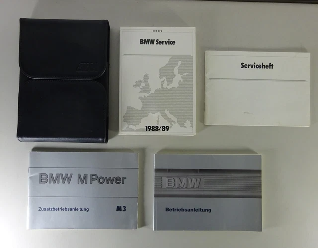 BOARD FOLDER & operating instructions BMW E30 M3 & 316 - 325i ...