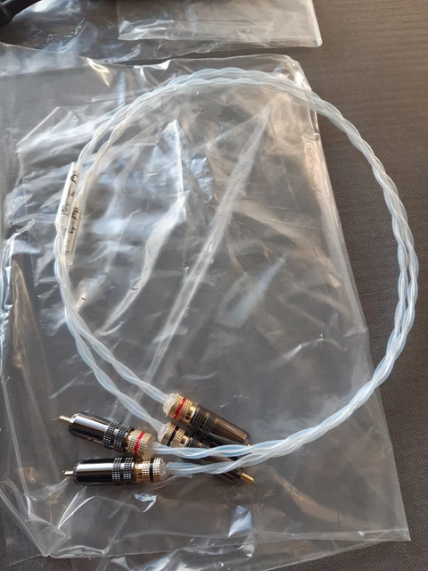 CÂBLES MODULATION COSMIC-AUDIO "A9" Argent gaine PTFE 75 cm EUR 99,00 ...