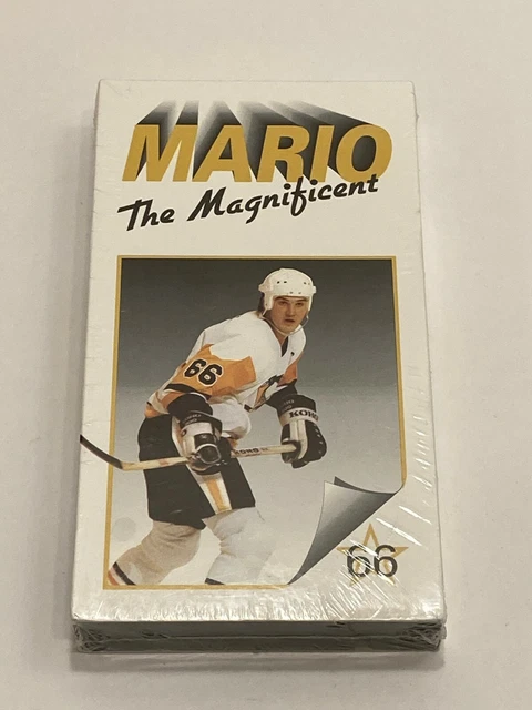 MARIO THE MAGNIFICENT VHS 1990 *** NEW *** SEALED *** Lemieux NHL ...