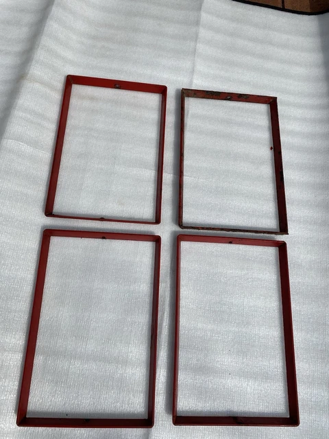 K2 RED TELEPHONE Box 4 X Metal Window Frames £109.92 - PicClick UK