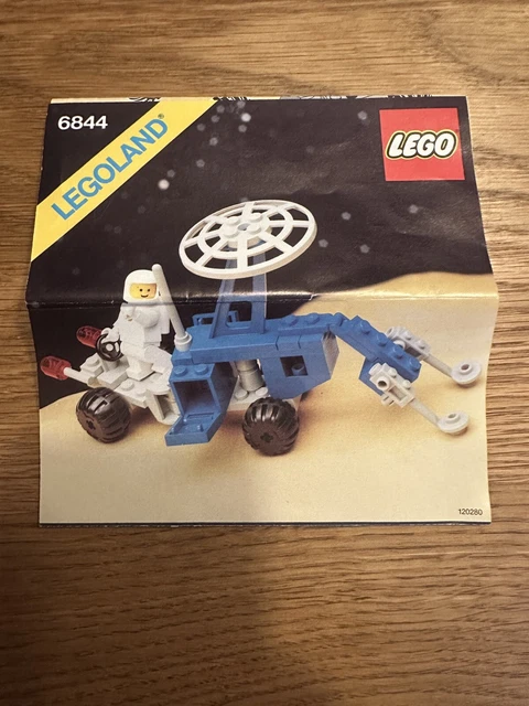 LEGO ® BAUANLEITUNG Legoland 6844 Space Classic Instruction EUR 2,90 ...