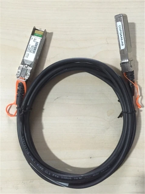 CISCO SFP-H10GB-CU3M 3 Meter Twinax 10Gb Optical Fiber Cable Used py ...