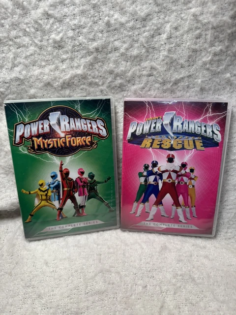 POWER RANGERS LIGHTSPEED Rescue & Mystic Force Complete Series (DVD ...