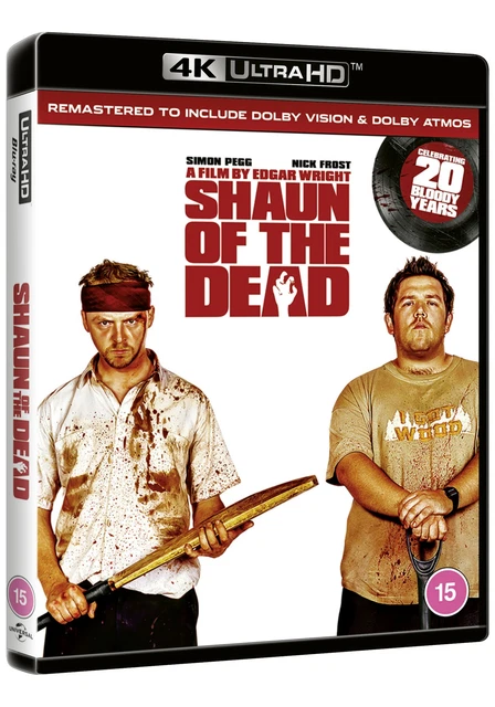 SHAUN OF THE Dead (4K UHD Blu-ray) Trisha Goddard Dylan Moran Penelope ...