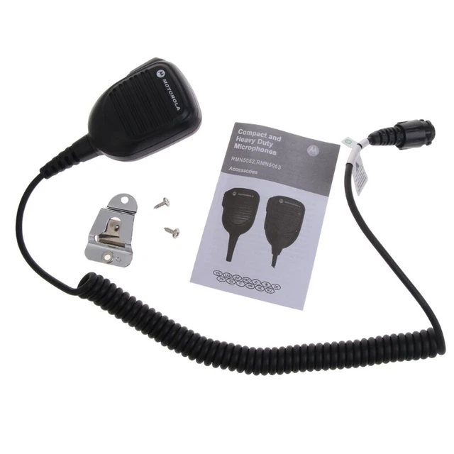MOBILE RADIO MICROPHONE Replacement Handheld Speaker-mic RMN5052A for ...